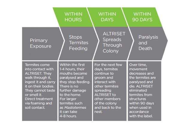 Altriset Termiticide Termite Treatment - Termiguard 24/7